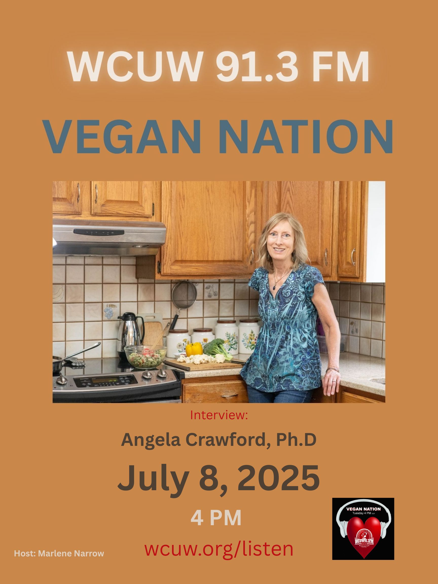 The Vegan Transformation ~ Dr. Angela Crawford – July 8, 2025 | Vegan ...
