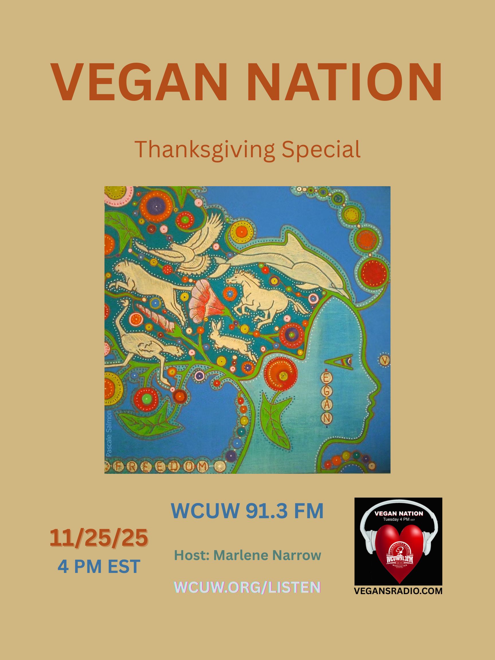 Vegan Thanksgiving Special – November 25, 2025 | Vegan Nation with ...